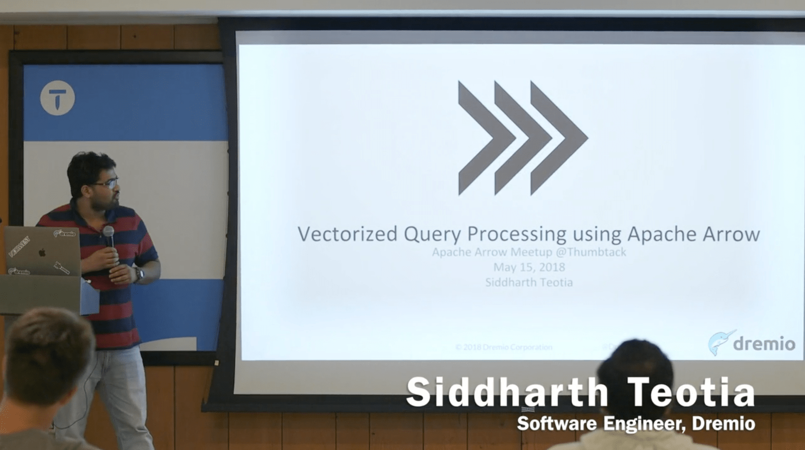 Apache Arrow SF Meetup May 2018 | Webinar