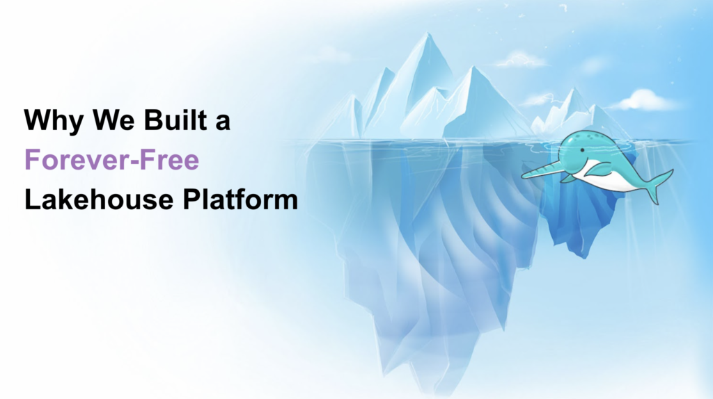 Why We Built a Forever Free Lakehouse Platform | Blog Post