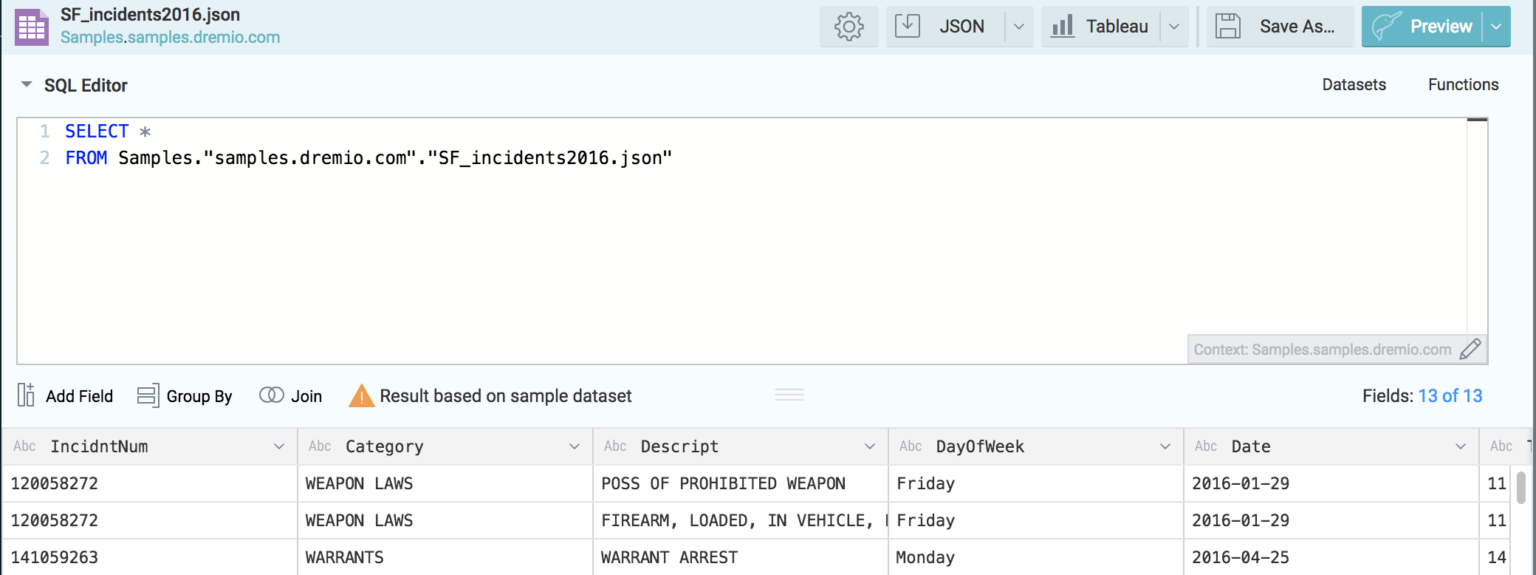 Analyzing Data With Python And Dremio On Docker And Kubernetes 3532