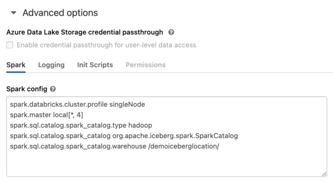 Starting with Apache Iceberg in Databricks