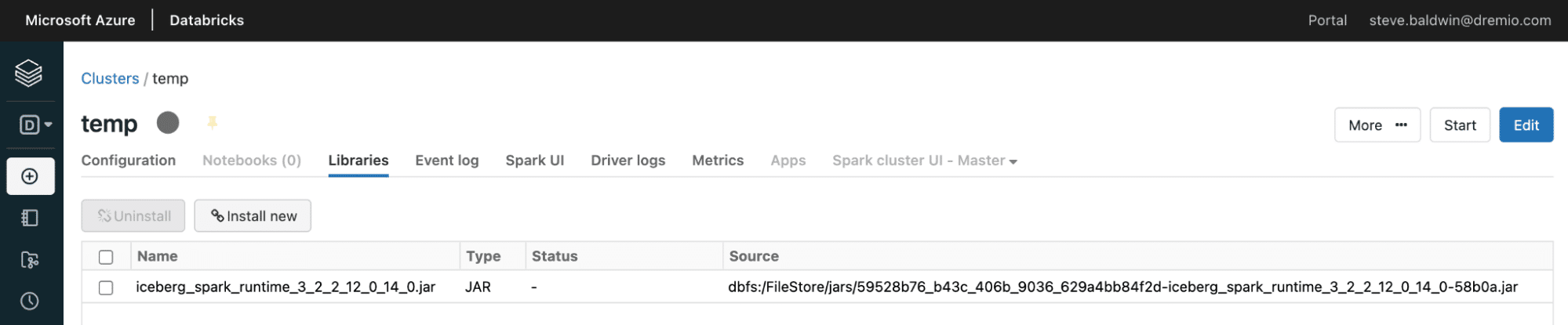 Starting with Apache Iceberg in Databricks