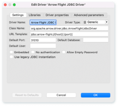 JDBC Driver for Arrow Flight SQL | Blog Post