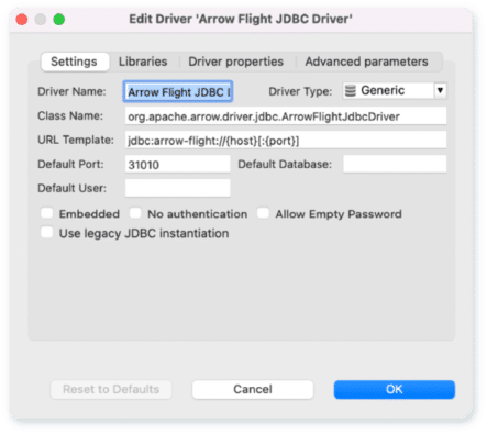 JDBC Driver for Arrow Flight SQL | Blog Post