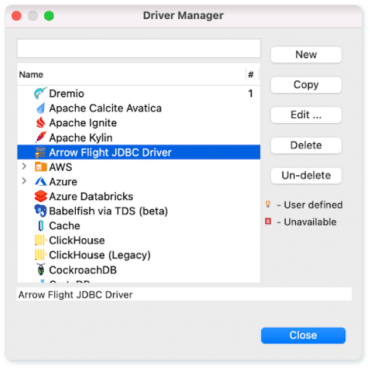 JDBC Driver for Arrow Flight SQL | Blog Post