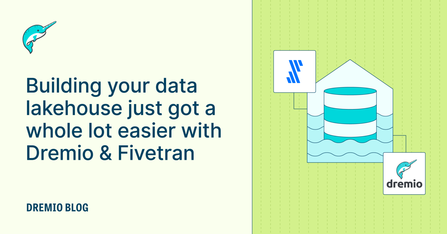 Building Your Data Lakehouse with Dremio and Fivetran | Blog