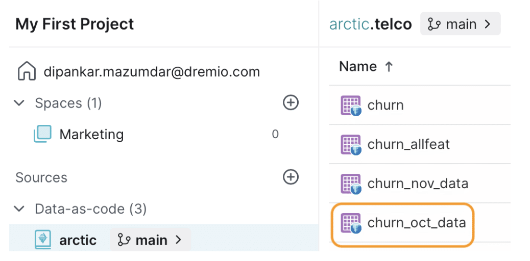 Managing Data as Code with Dremio Arctic Support | Blog Post