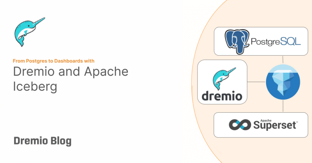Postgres to Dashboard with Dremio & Iceberg | Dremio