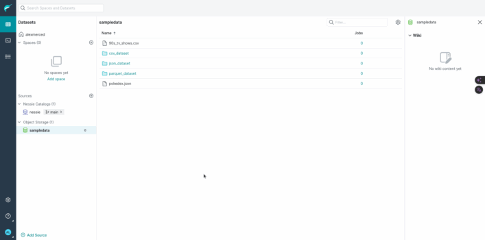 From JSON, CSV and Parquet to Dashboards with Apache Iceberg and Dremio ...