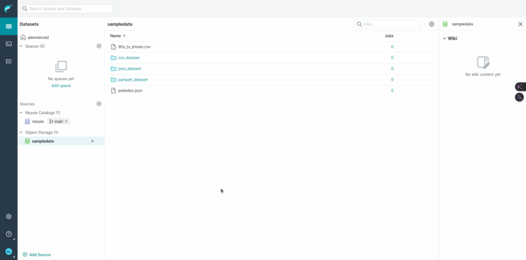 From JSON, CSV and Parquet to Dashboards with Apache Iceberg and Dremio ...