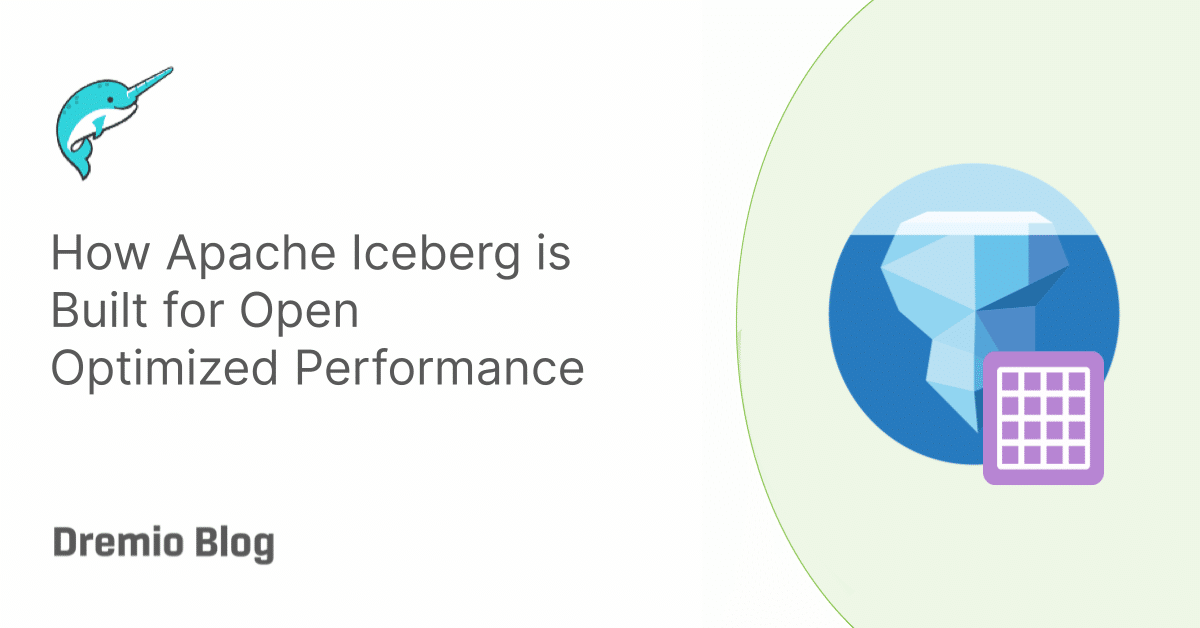 Apache Iceberg Performance & Architecture Benefits | Dremio