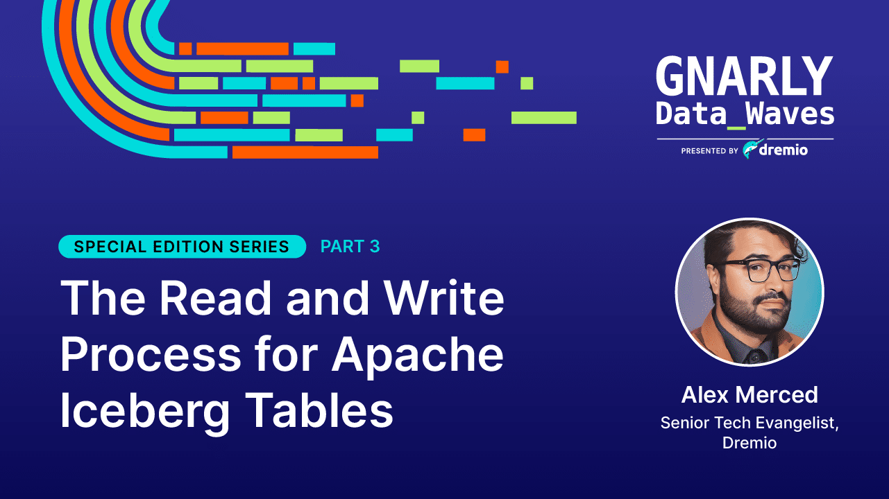 An Apache Iceberg Lakehouse Crash Course - The Read and Write Process for Apache Iceberg Tables ...