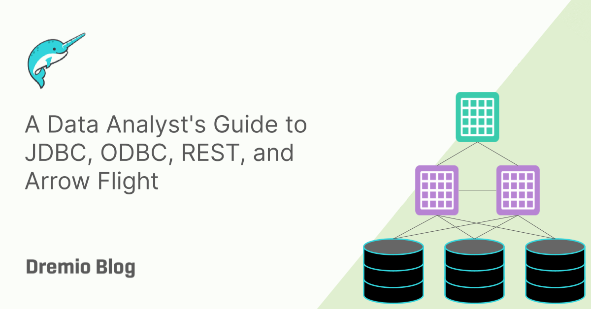 A Data Analyst's Guide to JDBC, ODBC, REST & Arrow Rest | Dremio
