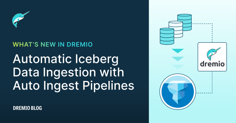 What's New: Automatic Iceberg Data Ingestion | Dremio