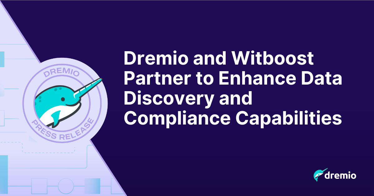 Dremio and Witboost partner to enhance data discovery