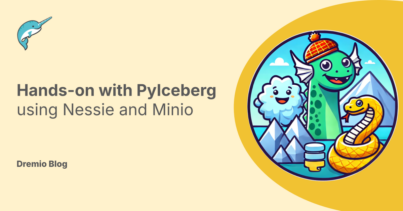 Intro to PyIceberg: Work with tables locally | Dremio