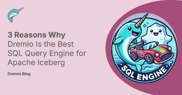 3 Reasons Why Dremio Is the Best SQL Query Engine for Apache Iceberg ...