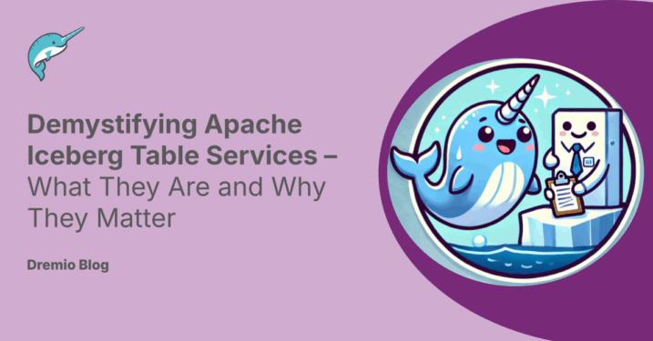 Demystifying Apache Iceberg table services | Dremio