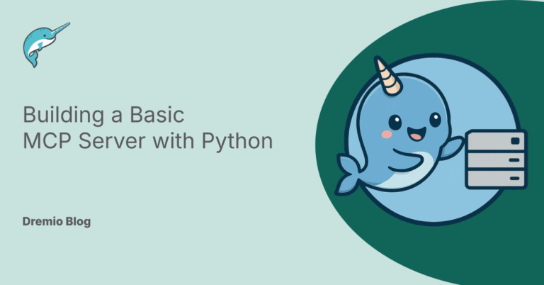 Building A Basic Mcp Server With Python Dremio