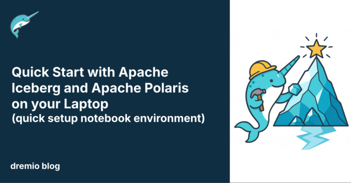 Quick start with Apache Iceberg and Polaris | Dremio