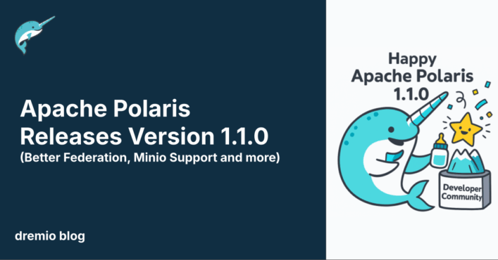 Apache Polaris Releases Version 1.1.0 (Better Federation, Minio Support ...
